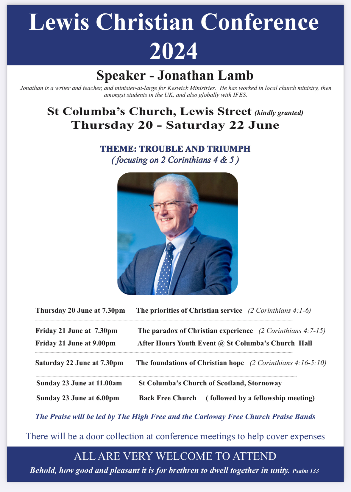 2024 Conference – Lewis Christian Conference